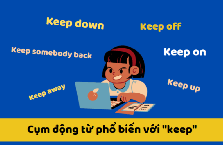 Keep up with là gì? Tổng hợp cấu trúc, cách dùng kèm ví dụ dễ hiểu nhất