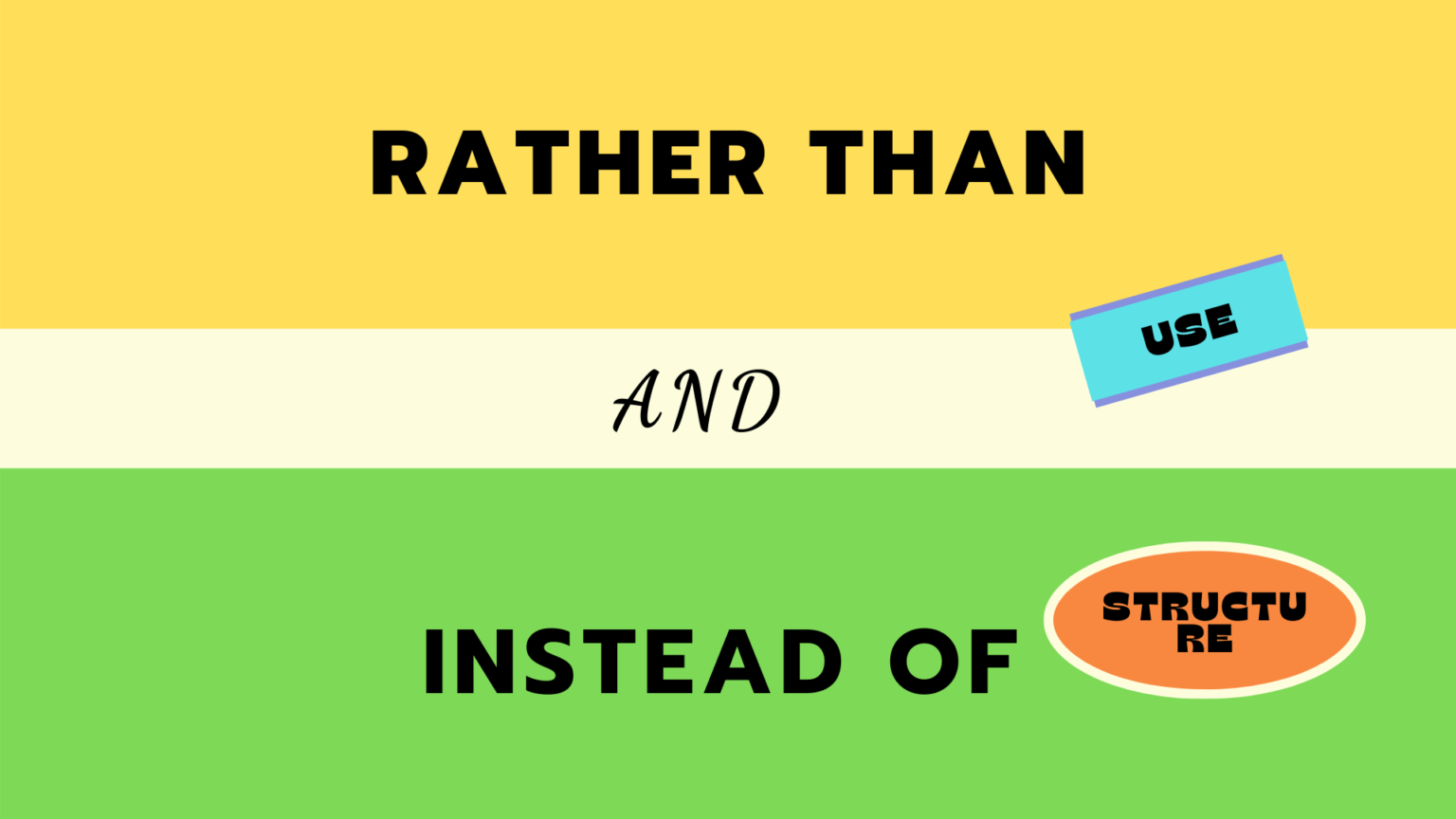 Rather than là gì? Nắm vững cấu trúc với cụm từ Rather than trong 5 phút