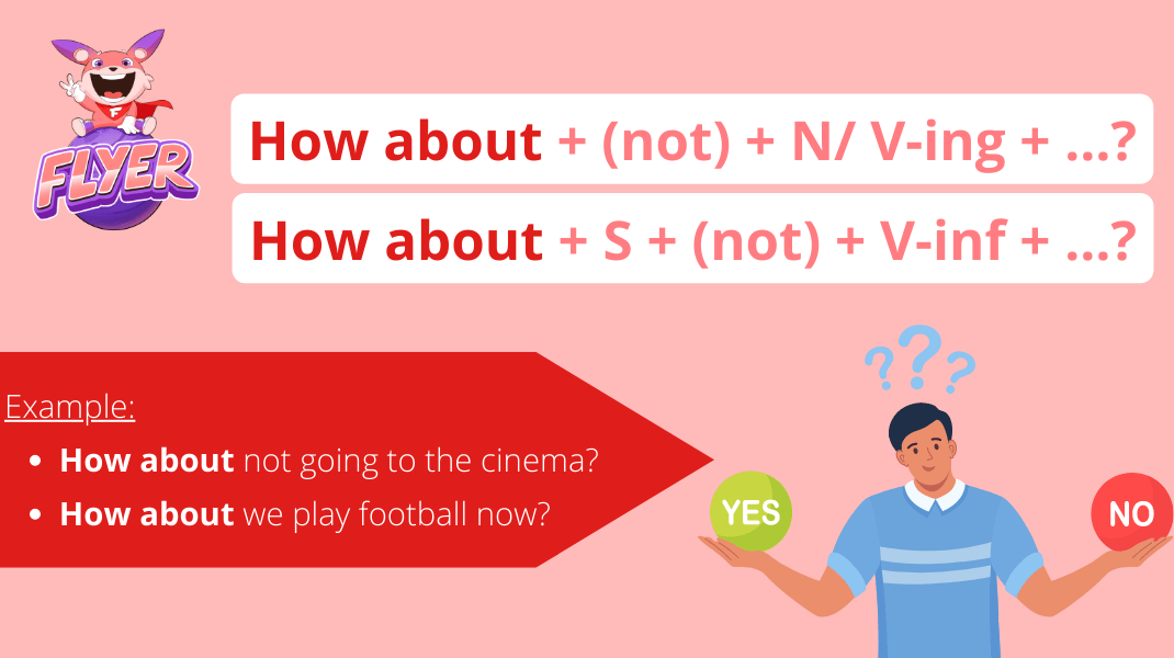 Cấu trúc "How about" là gì? 5 phút tìm hiểu cách dùng "How about"