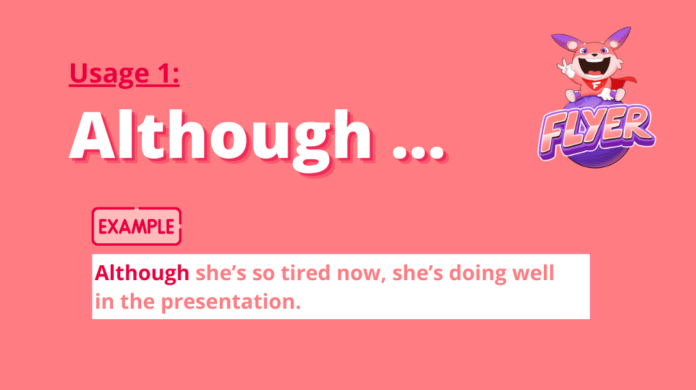 Cấu trúc Although: Nắm vững 3 cách dùng cơ bản nhất chỉ trong 5 phút