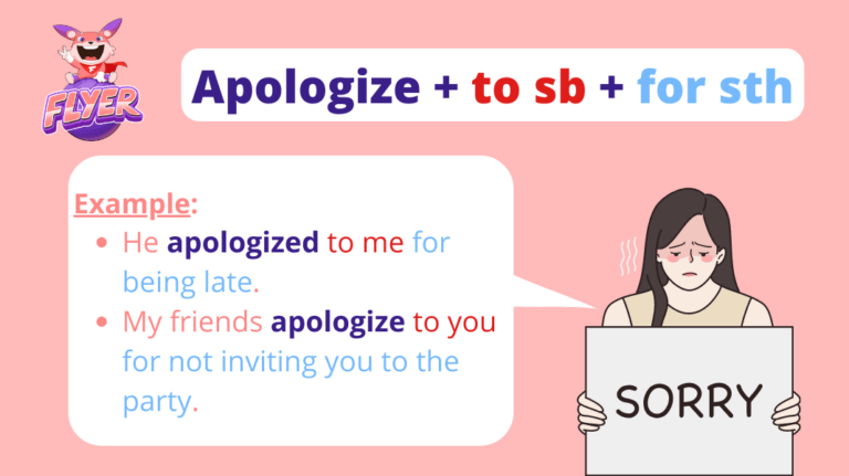 Cấu trúc Apologize: Quên “Sorry” đi, thử ngay cách nói sau đây nhé!