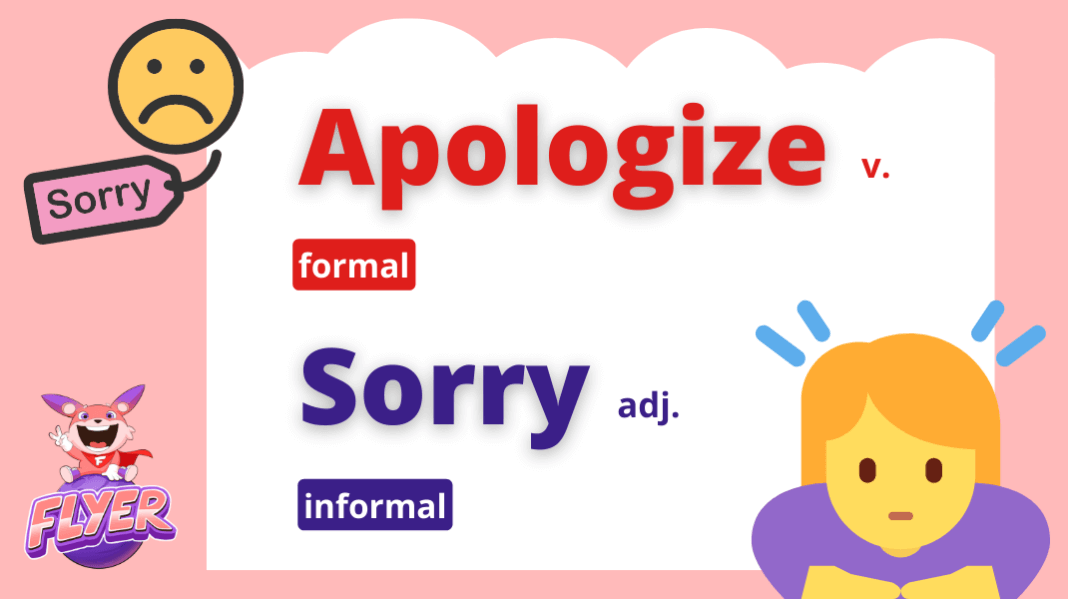 Cấu trúc Apologize: Quên “Sorry” đi, thử ngay cách nói sau đây nhé!