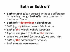 Cấu trúc "Both..and..": Tưởng đơn giản nhưng cực kì dễ mắc lỗi
