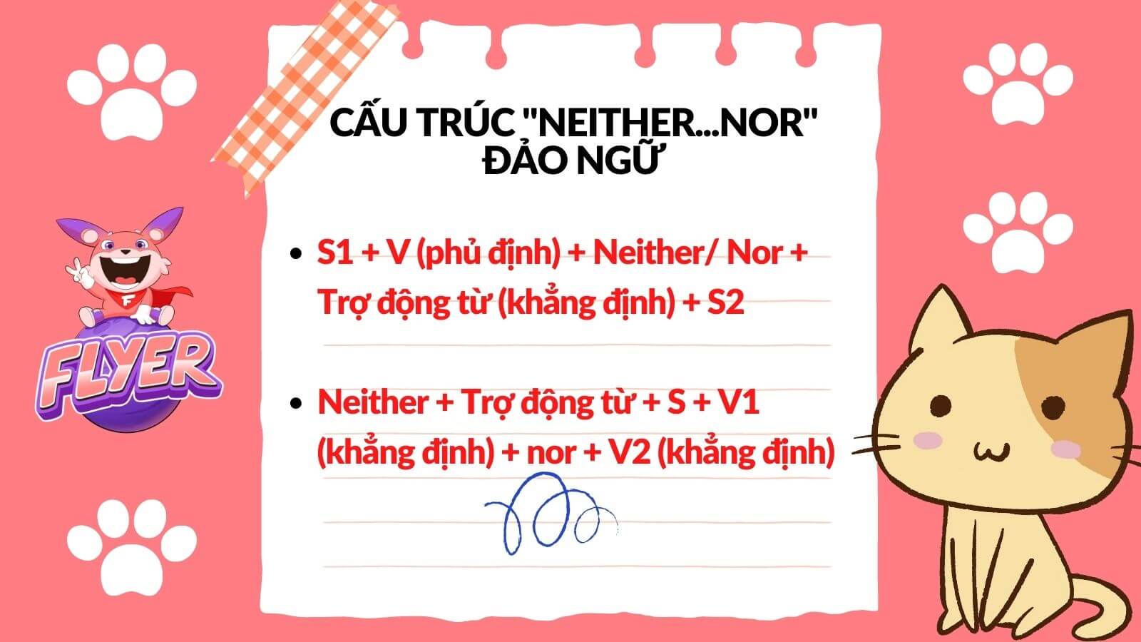 Cấu trúc Neither…nor / Either…or: Tóm gọn kiến thức trong 5 phút