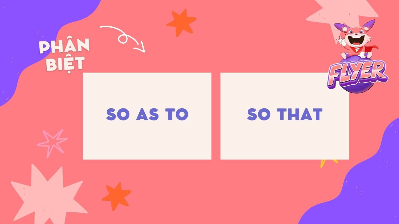 Nắm vững khi nào dùng so as to / in order to / so that (kèm bài tập)