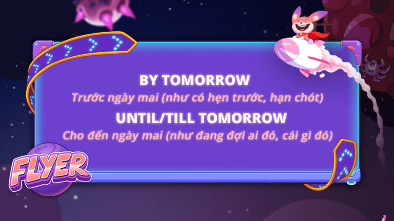 Tomorrow là thì gì? Ngữ pháp và cách dùng thú vị của Tomorrow