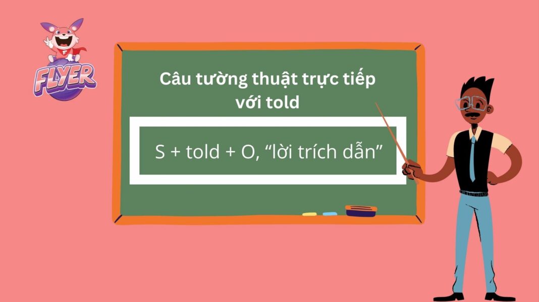 Told + gì? 4 công thức Told trong câu tường thuật [+ BÀI TẬP]