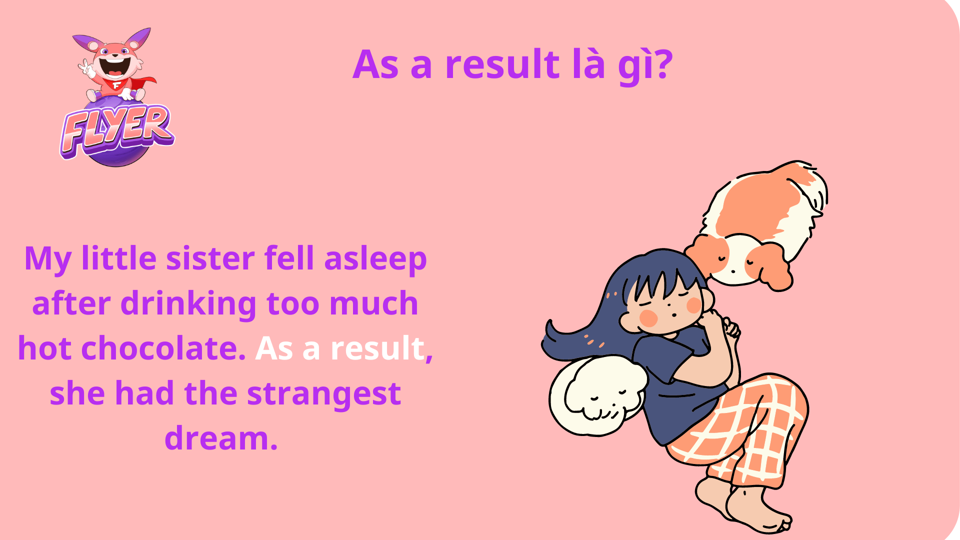 Cấu trúc As a result: Phân biệt với những cụm từ chỉ kết quả khác