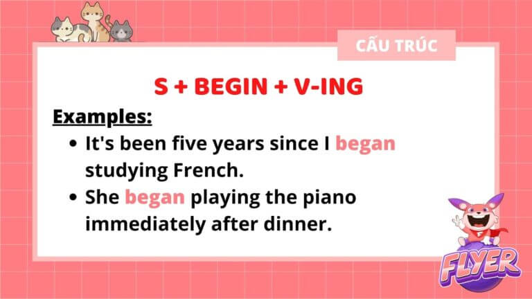 Begin to V hay Ving? Khám phá cách dùng chuẩn xác nhất