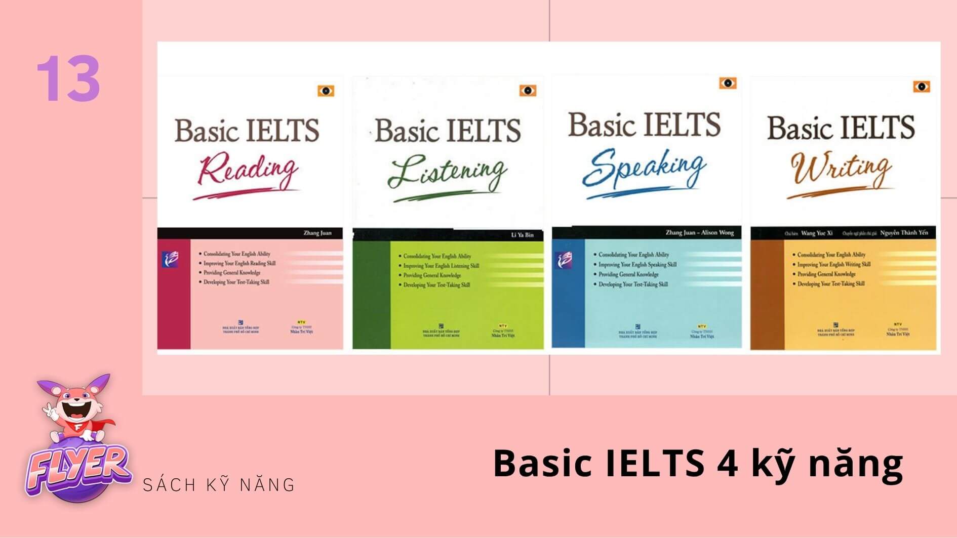 21 đầu sách IELTS mọi cấp độ