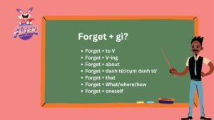 Forget + gì? 7 cấu trúc thường gặp với “forget” (+ ví dụ và bài tập)