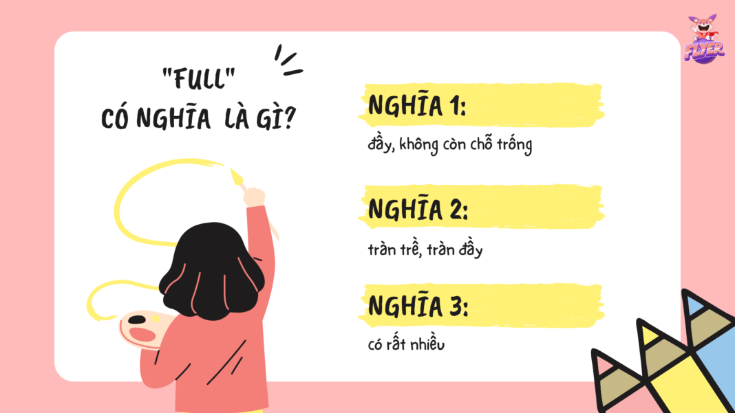 “Full” đi với giới từ gì? Thông thạo cấu trúc của “full” trong 5 phút