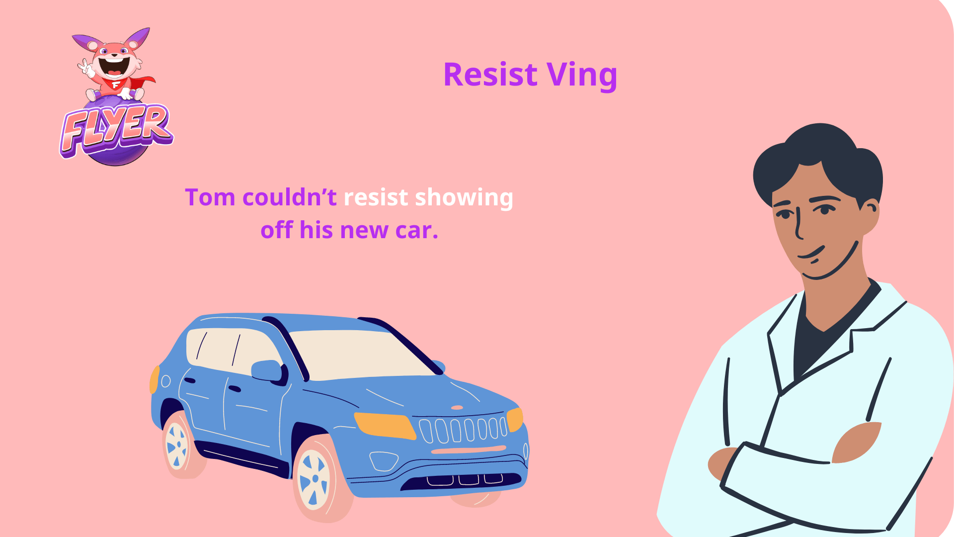 “Resist Ving” - Cấu trúc đơn giản nhưng dễ nhầm lẫn khi sử dụng