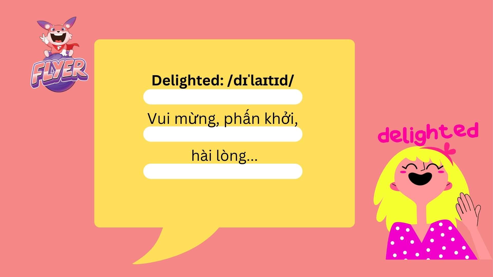 “Delighted” đi với giới từ gì? 7 cách diễn đạt với “delighted”