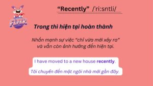 “Recently” là thì gì? Tổng hợp từ A đến Z cách dùng “recently”