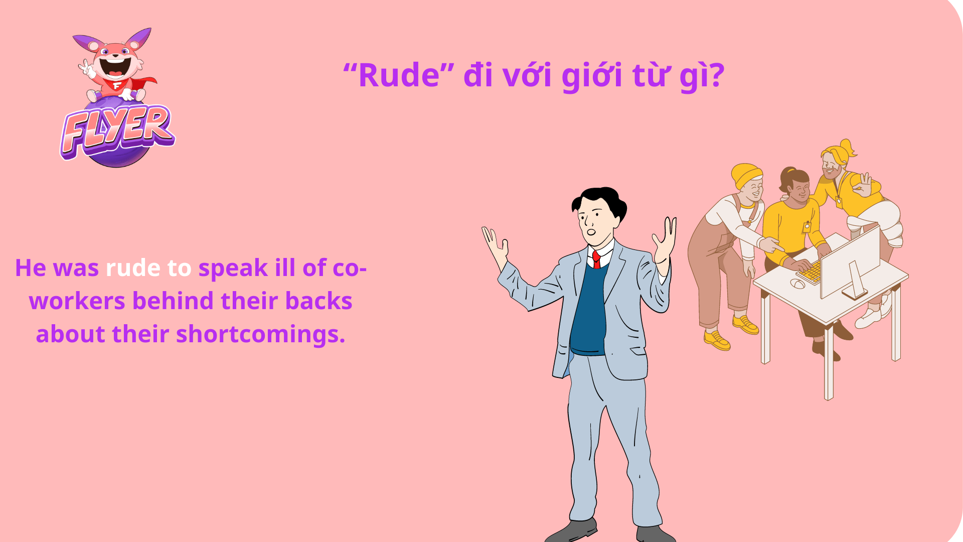 “Rude” đi với giới từ gì trong tiếng Anh? Ghi nhớ ngay 3 cấu trúc “rude ...
