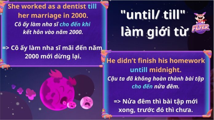 Phân biệt “until/till” - 4 cách dùng phổ biến nhất của "until" và "till"