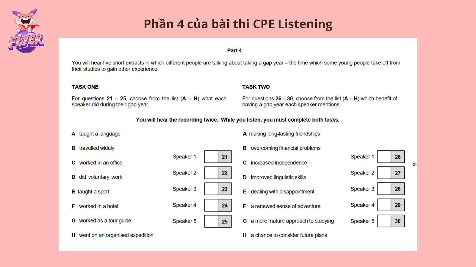 Chứng chỉ CPE là gì? Trọn bộ tài liệu ôn thi CPE chuẩn Cambridge mới nhất