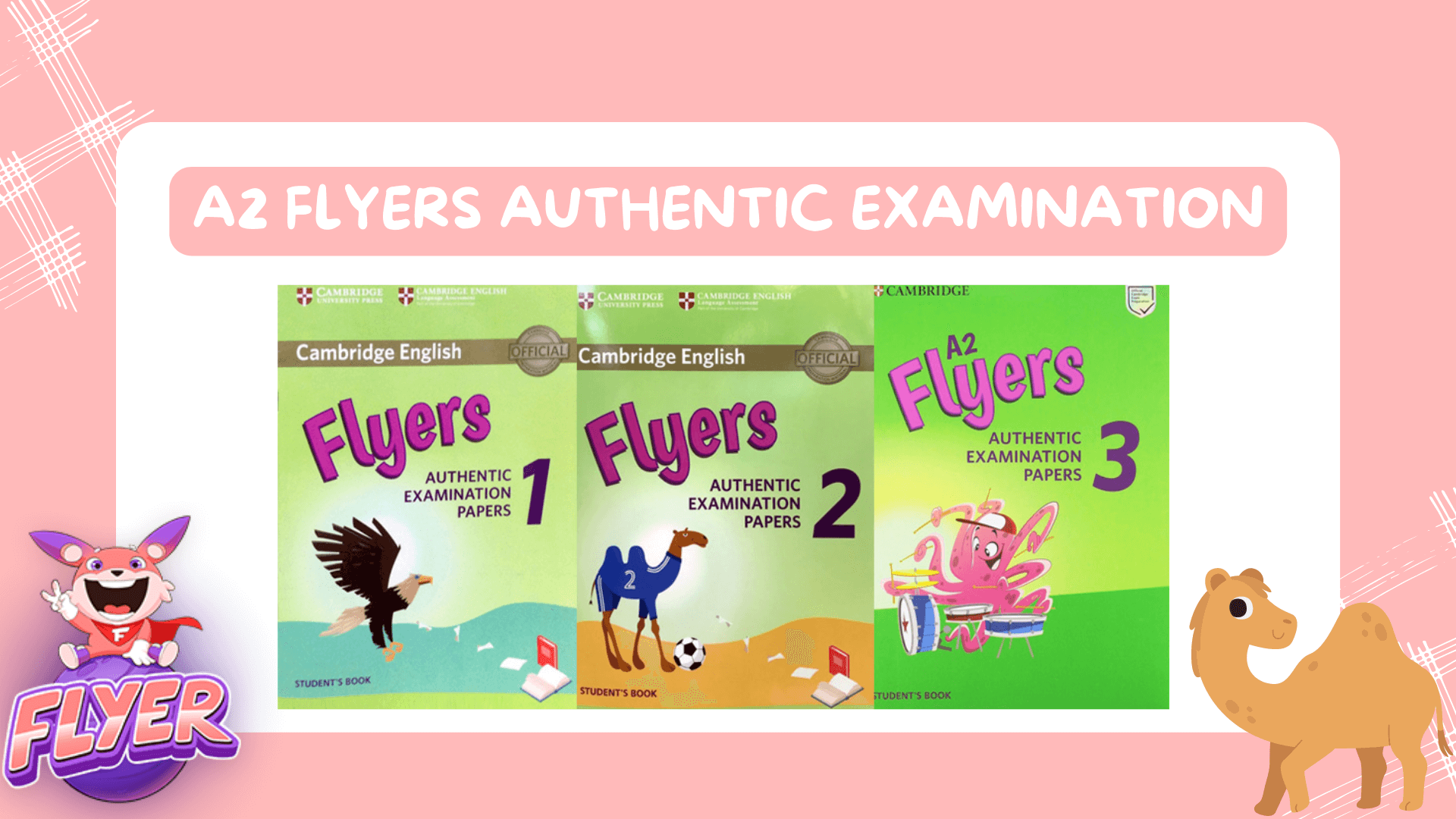 Tải MIỄN PHÍ đề thi Flyers Cambridge có đáp án và audio + sách luyện thi [UPDATE 2023]