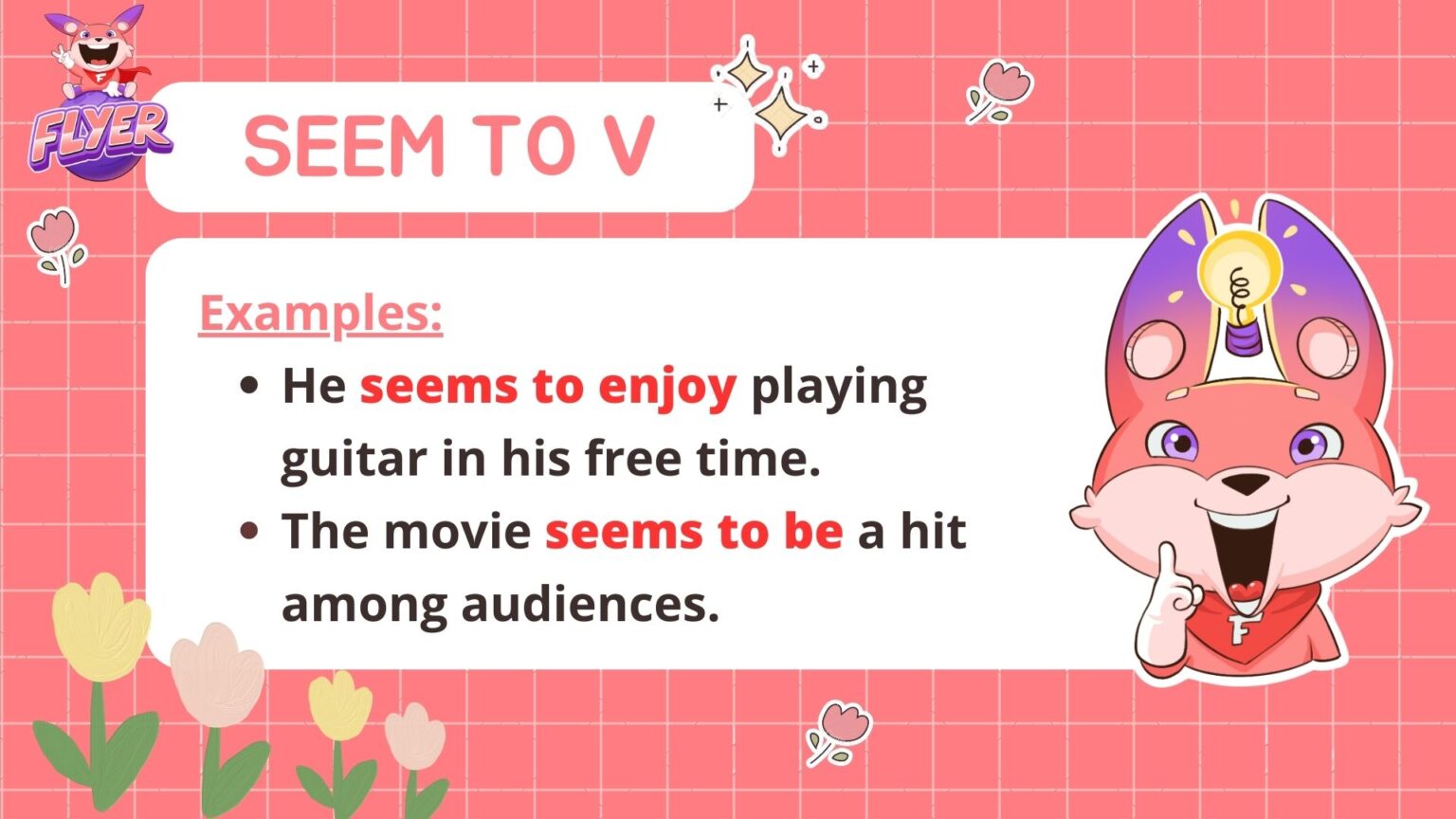 “Seem” “to V” hay “Ving”? 10 phút thành thạo cách dùng “seem"