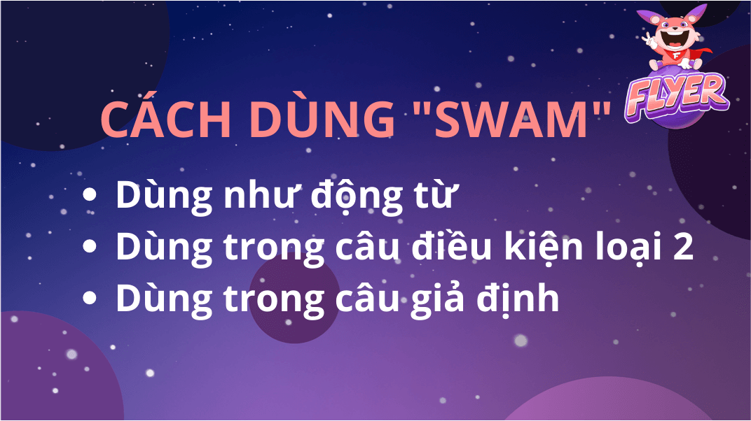 Quá khứ của “swim” là gì? Thành ngữ với “swim” thông dụng nhất
