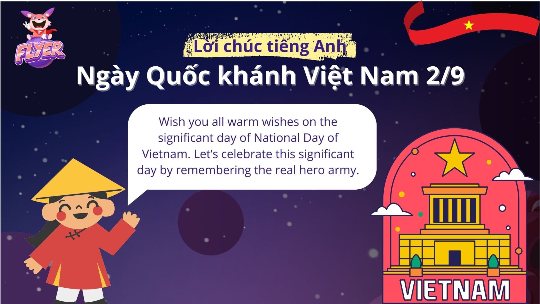 Ngày Quốc khánh 2/9 tiếng Anh là gì? Quốc ca Việt Nam tiếng Anh