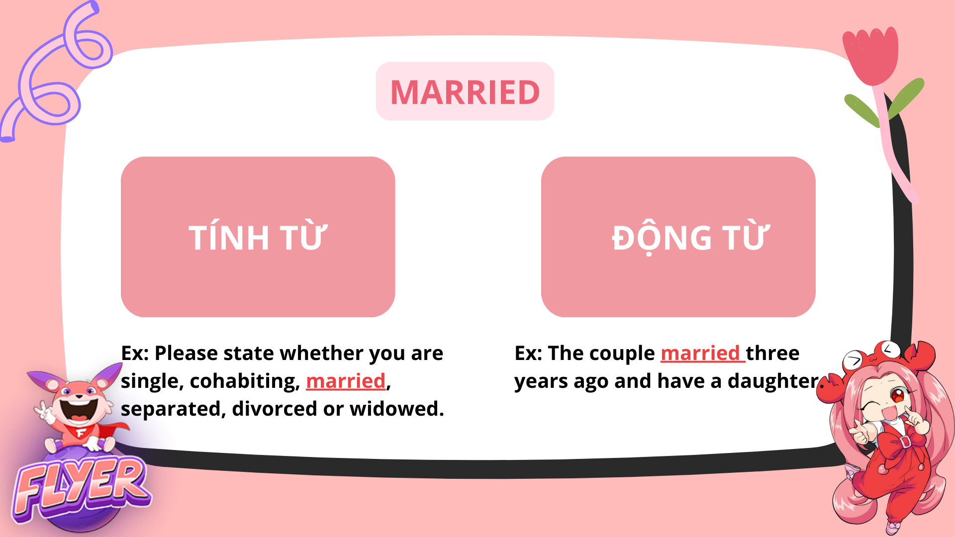 “Married” đi với giới từ gì? Thuộc lòng cách dùng “married” chỉ trong 5 ...