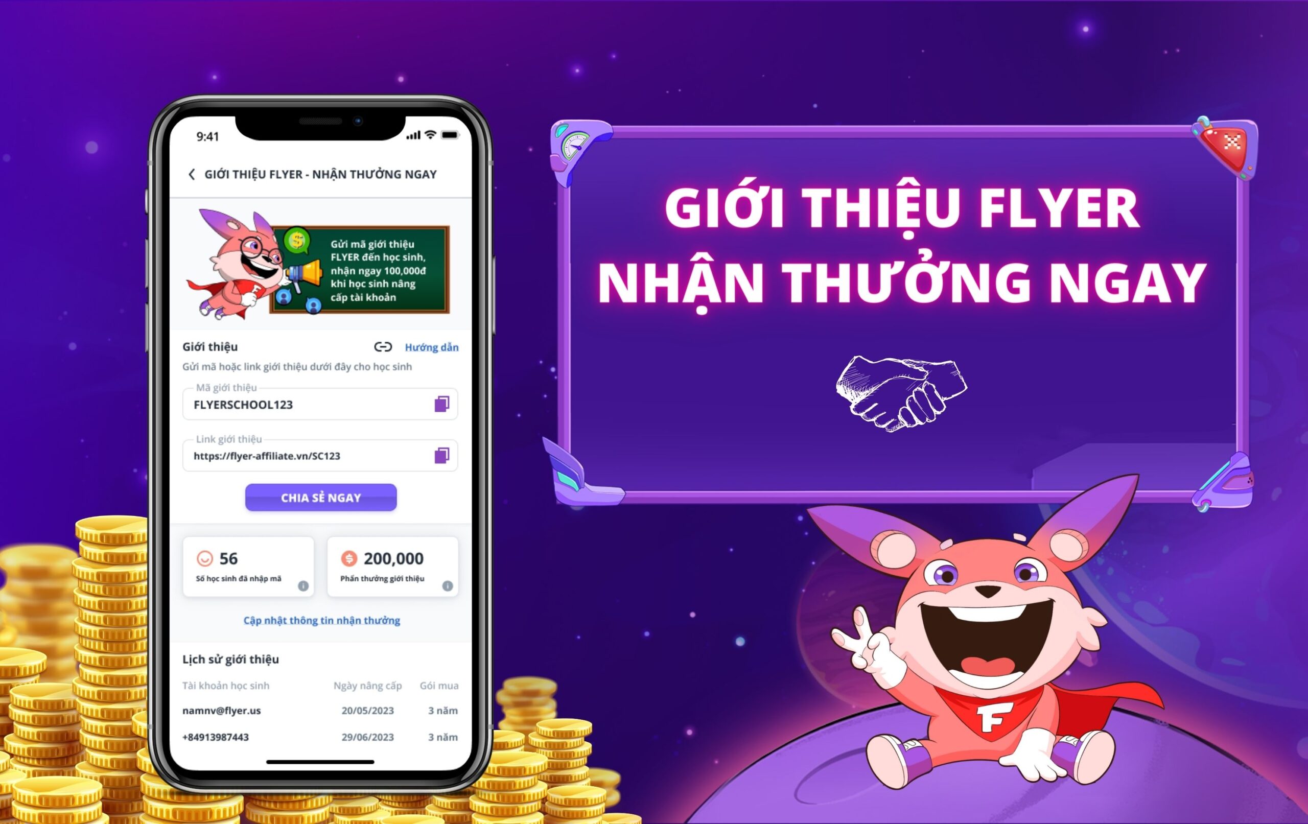 Giới thiệu Flyer - Nhận thưởng ngay
