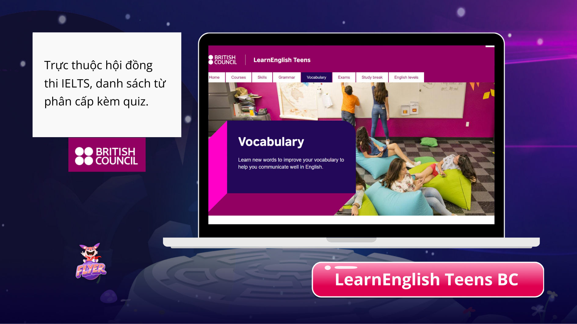 Các trang web học từ vựng IELTS: Miễn phí và dễ sử dụng