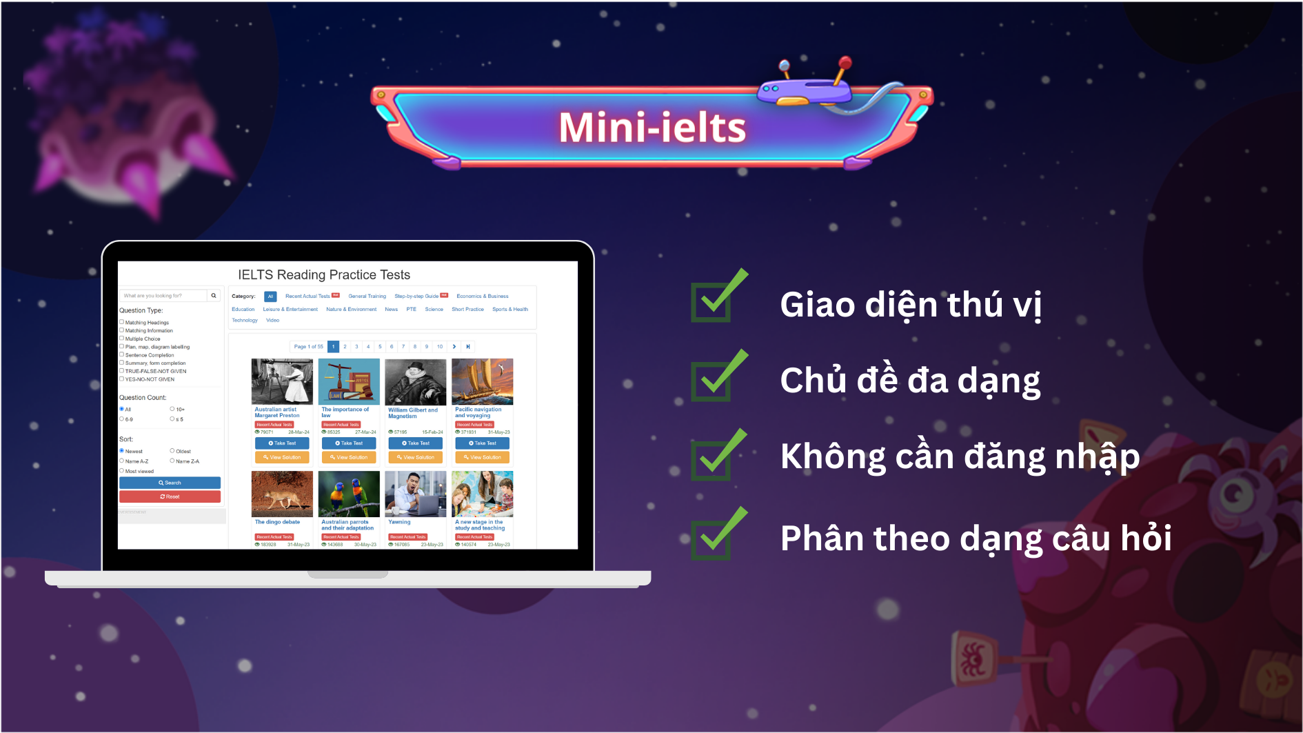 12 trang web test IELTS MIỄN PHÍ: luyện tập và luyện đề hiệu quả