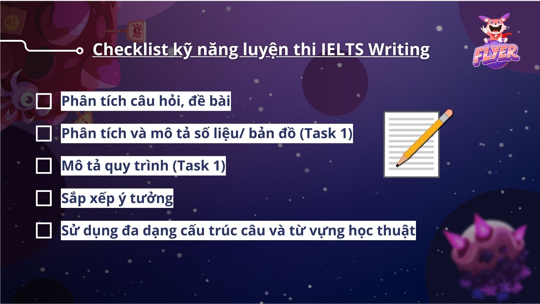 Học IELTS nên học kỹ năng nào trước? Checklist kỹ năng chi tiết