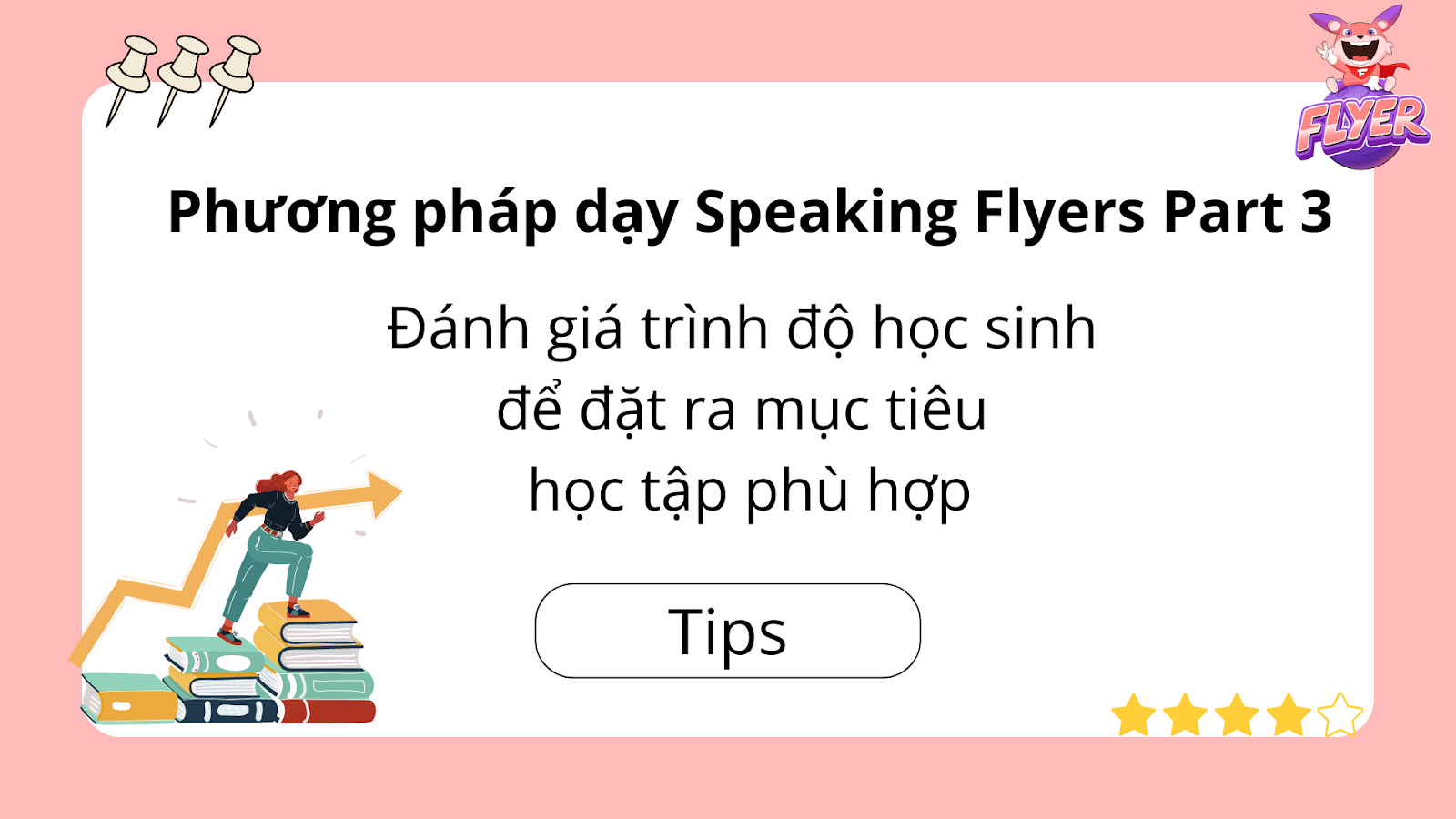5 tips dạy Speaking Flyers Part 3 giúp học sinh "ẵm trọn" điểm