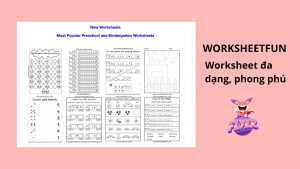 5 website tạo worksheet miễn phí, cực hữu ích dành cho giáo viên tiếng Anh