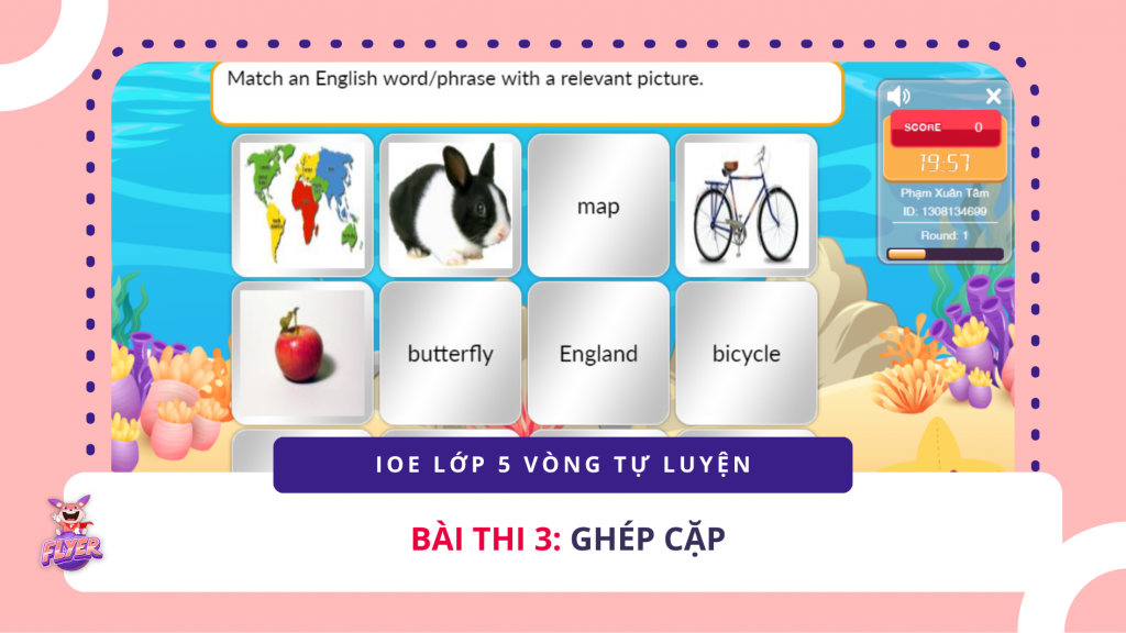 Hướng dẫn CHI TIẾT cách làm bài tự luyện IOE lớp 5